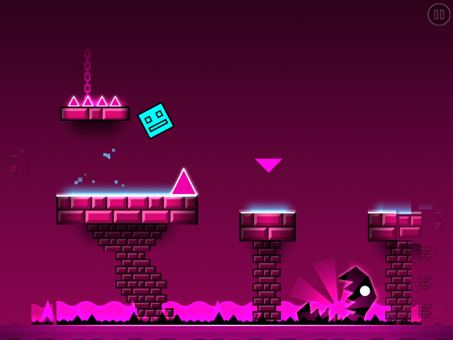 横スクロールリズムアクション！「Geometry Dash Meltdown」をレビュー！ | アプまと！アプリゲーム紹介まとめ